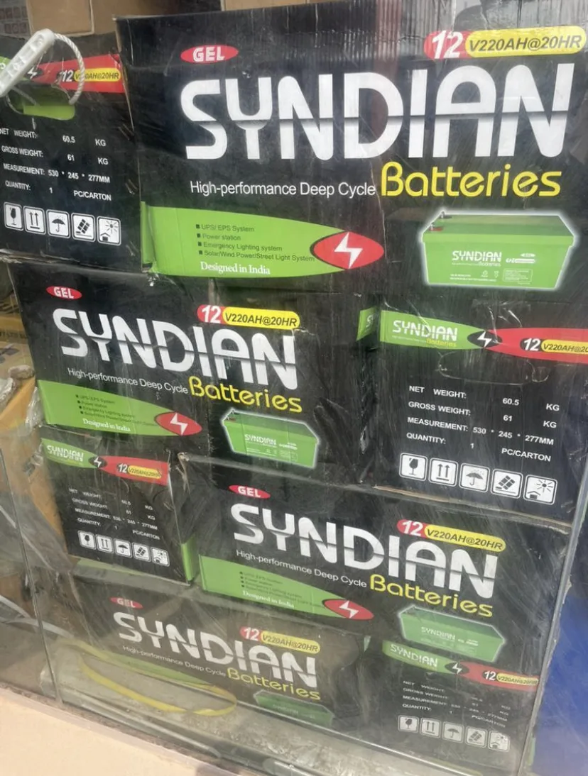 Syndian 220Ah Tubular Battery Price in Nigeria at Nature Solar Global ...
