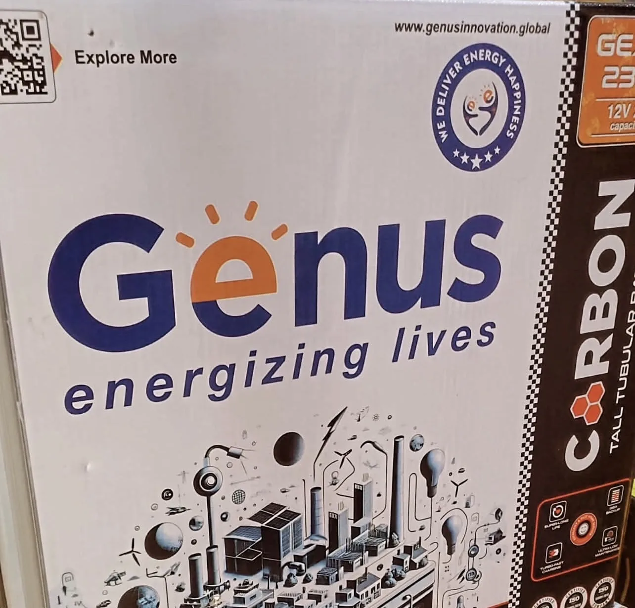 Genus 230Ah Tubular Battery Price in Nigeria at Nature Solar Global ...