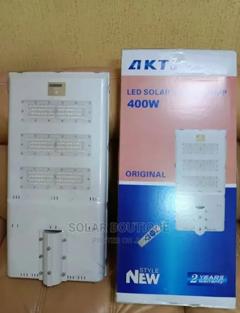 400W AKT Solar Street Light Price in Nigeria at Nature Solar Global ...
