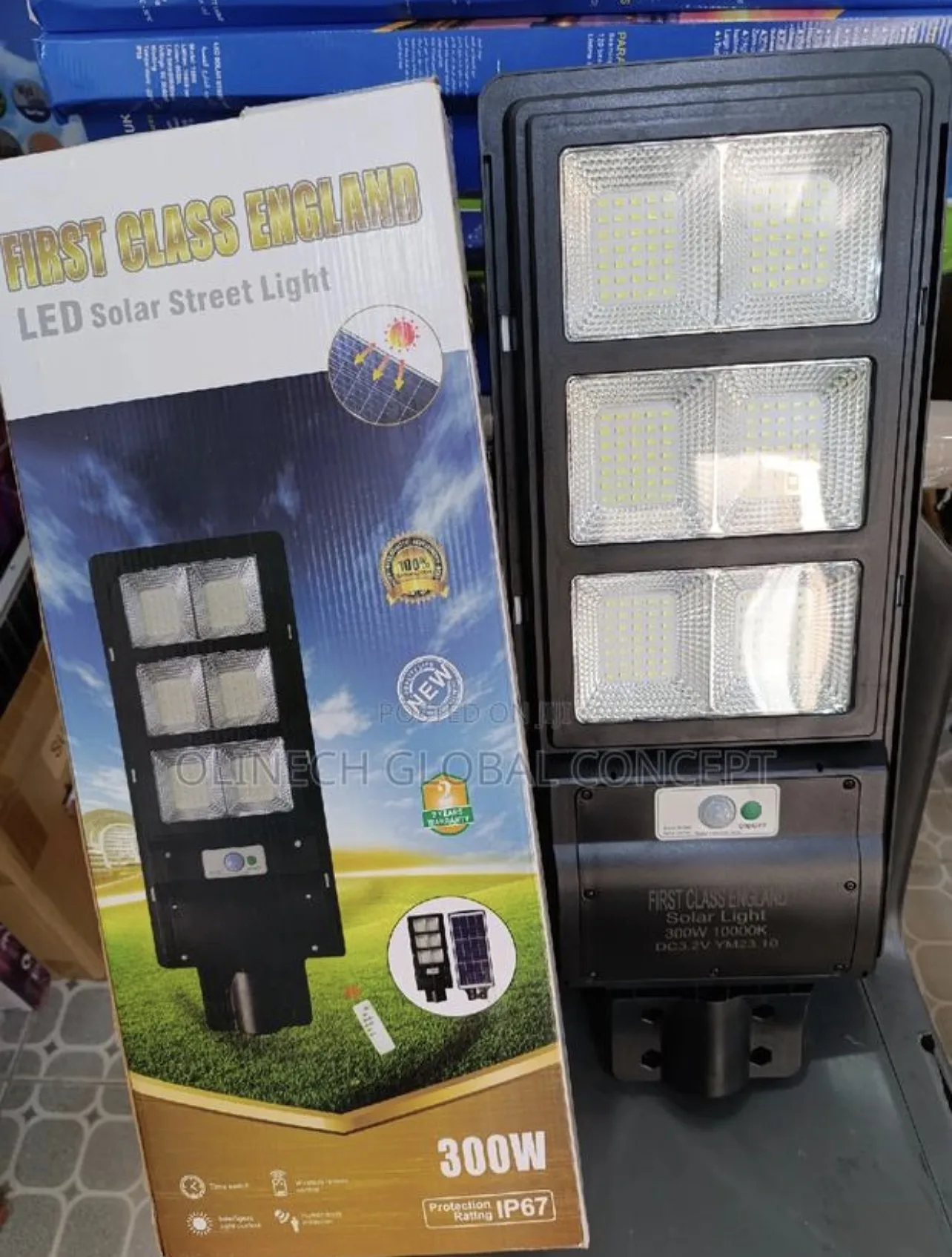300W First Class England Solar Street Light Price in Nigeria at Nature ...